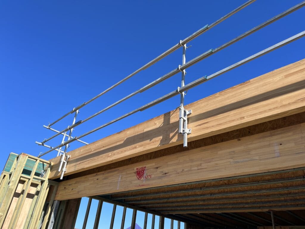 First Floor Edge Protection for Joists & Beams | EWRG
